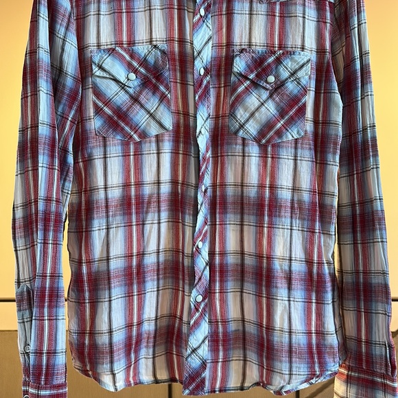 Vintage | Shirts | Vintage Western Plaid Shirt | Poshmark